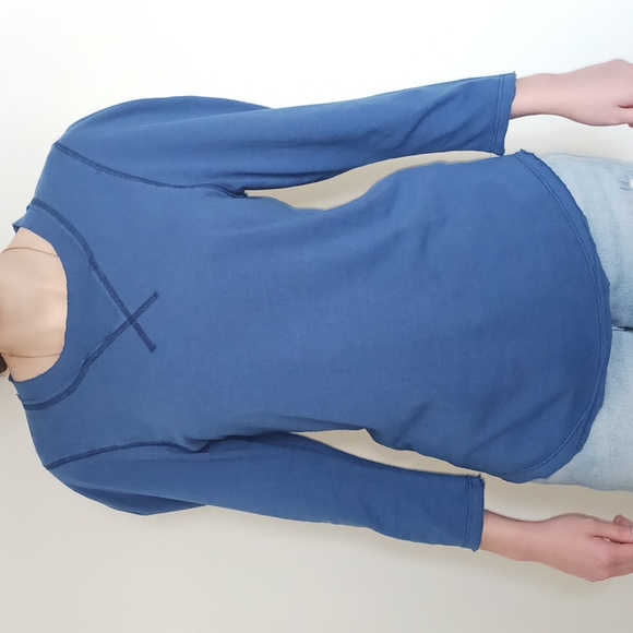 Free People | Tops | Nwt Free People Whats Up Baby Waffle Tshirt In ...